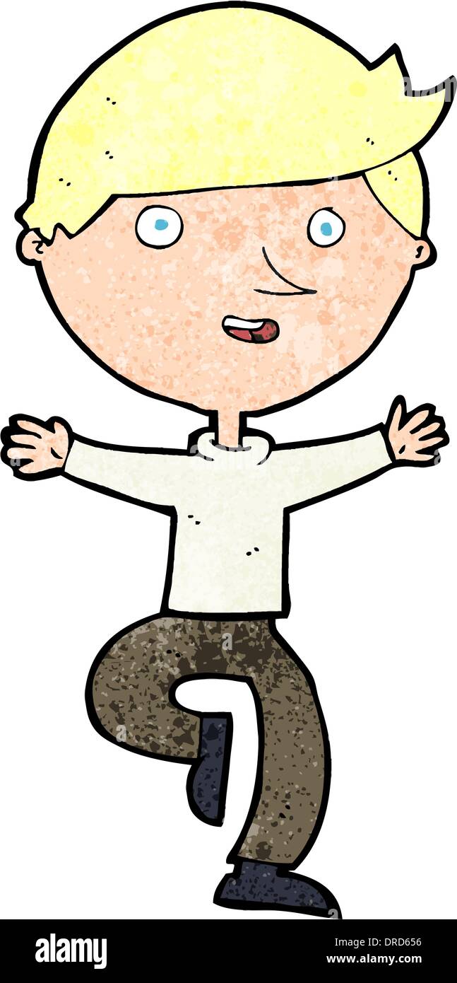 cartoon excited man Stock Vector Image & Art - Alamy