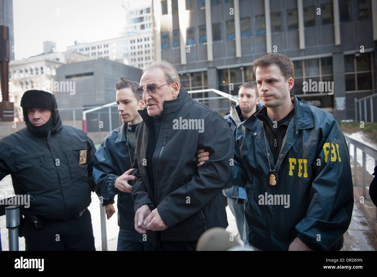 Manhattan, New York, USA. 23rd Jan, 2014. VINCENT ASARO, an alleged ...