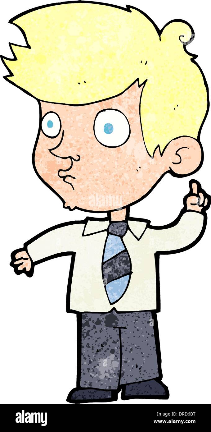 cartoon boy asking question Stock Vector Image & Art - Alamy