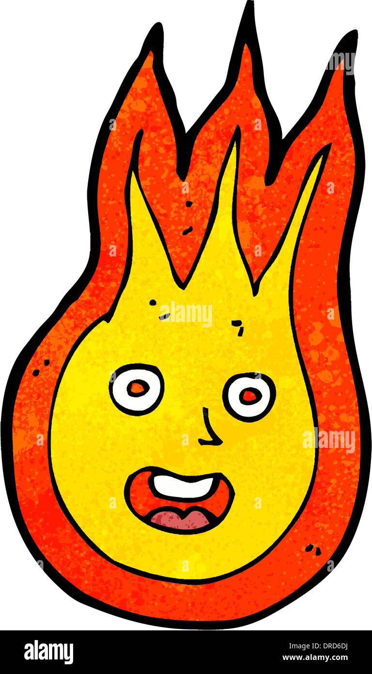 cartoon friendly fireball Stock Vector Image & Art - Alamy