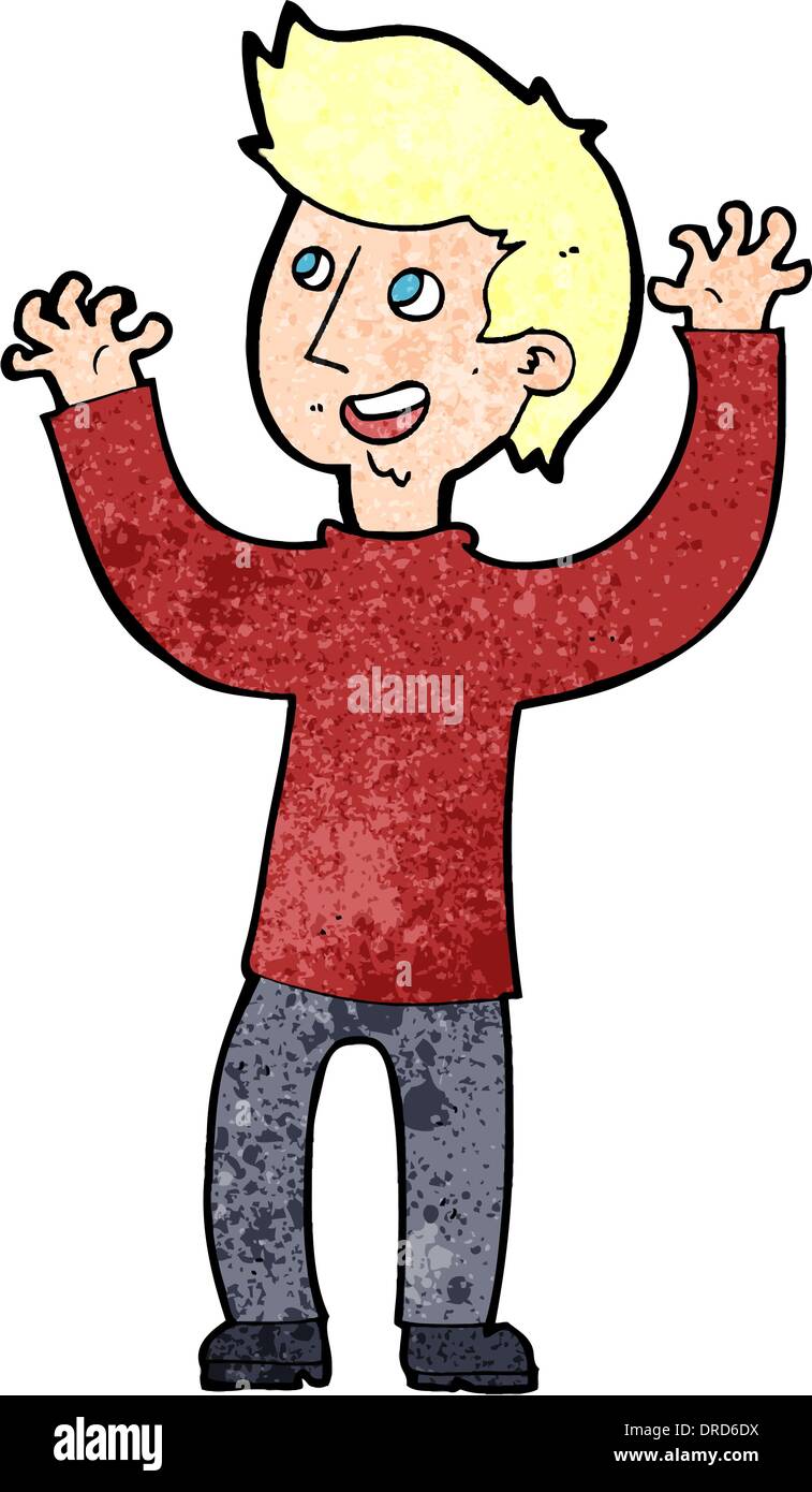 cartoon happy man Stock Vector Image & Art - Alamy