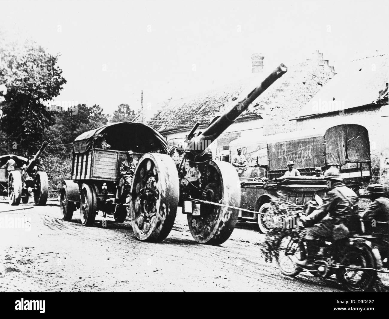 French artillery WWI Stock Photo - Alamy