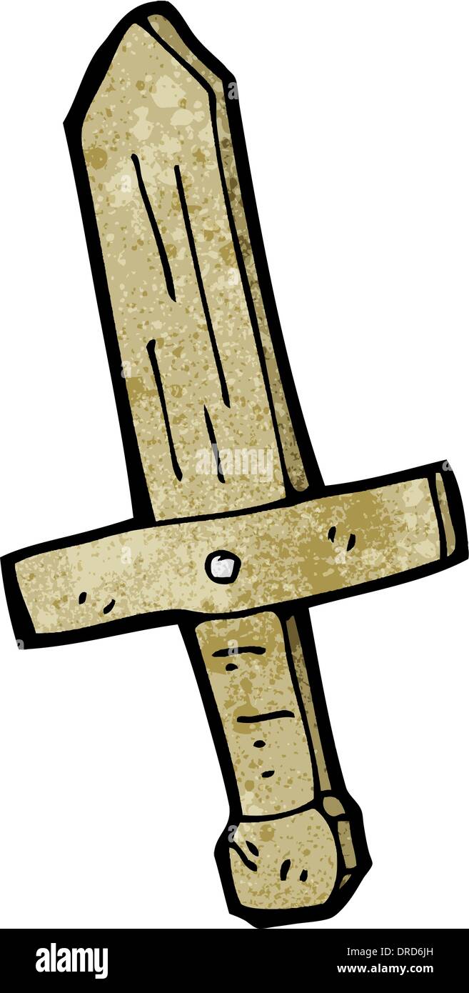 cartoon wooden sword Stock Vector Image & Art - Alamy