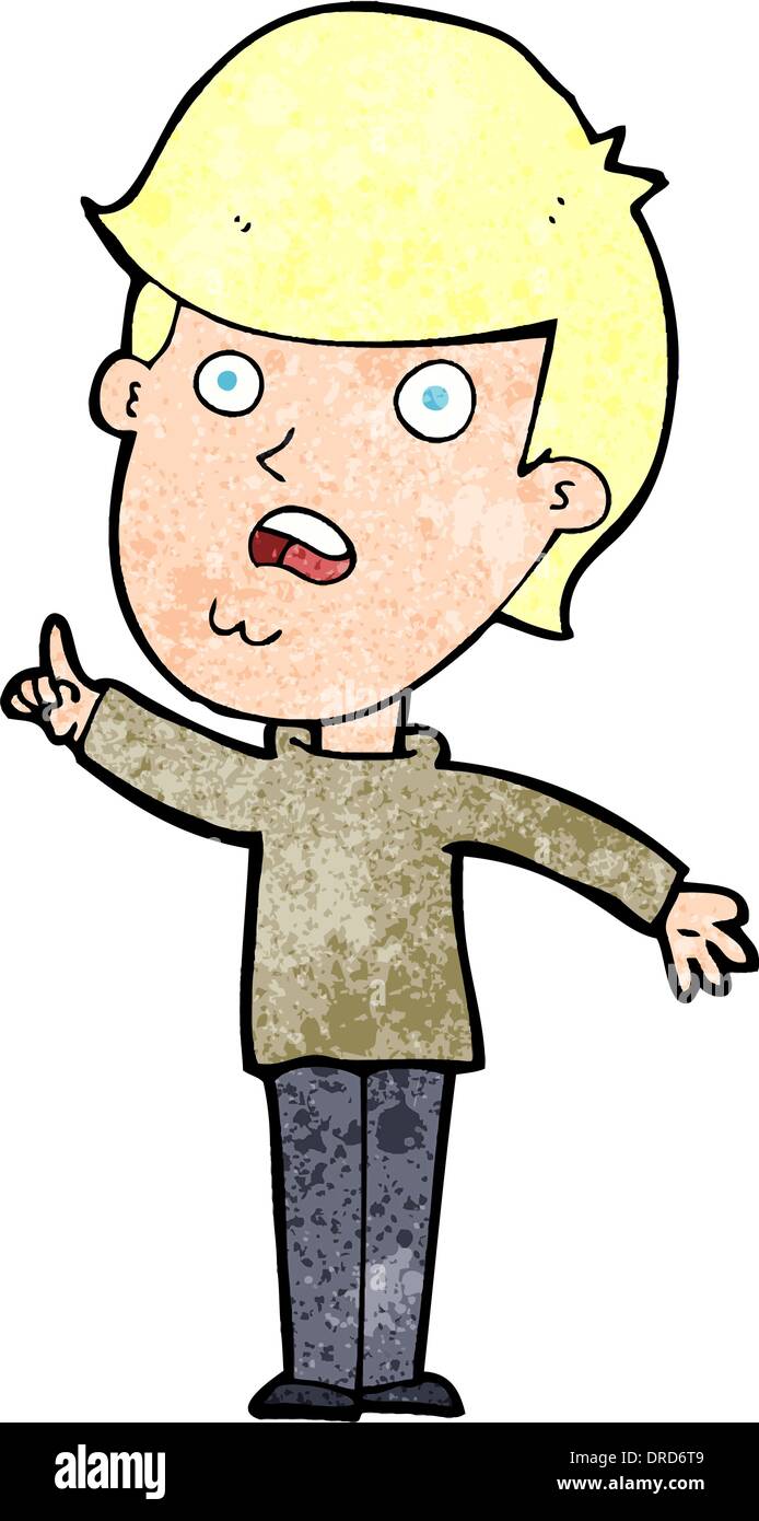 cartoon man asking question Stock Vector Image & Art - Alamy