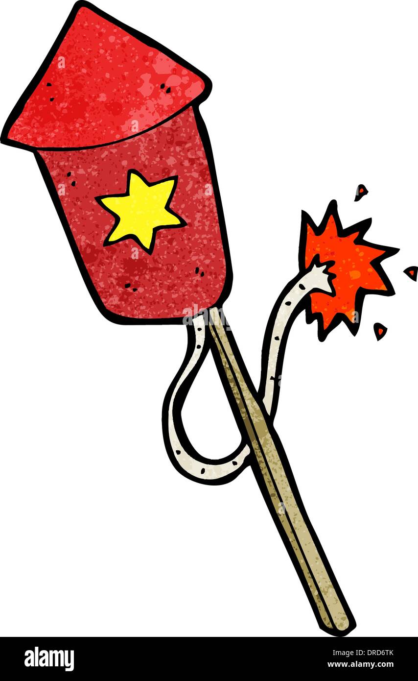 cartoon firework with burning fuse Stock Vector Image & Art - Alamy