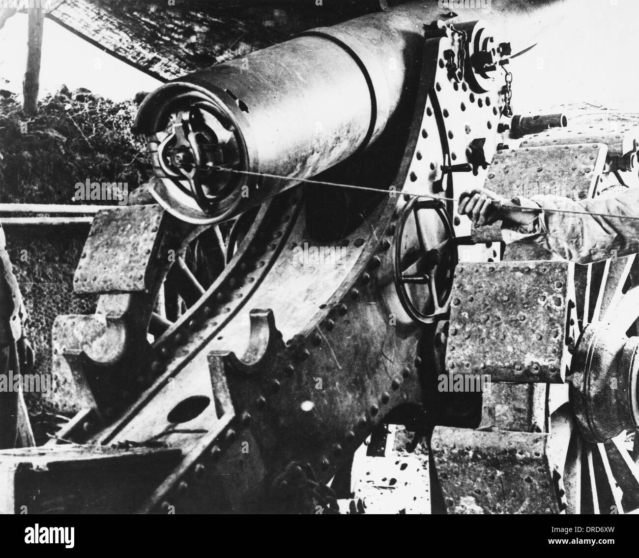 French artillery WWI Stock Photo - Alamy