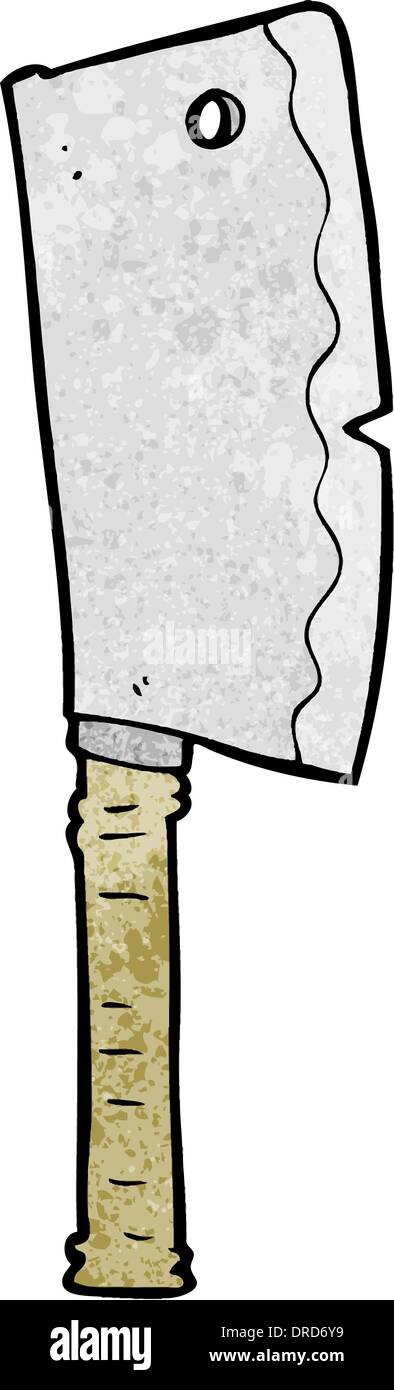 cartoon meat cleaver Stock Vector Image & Art - Alamy