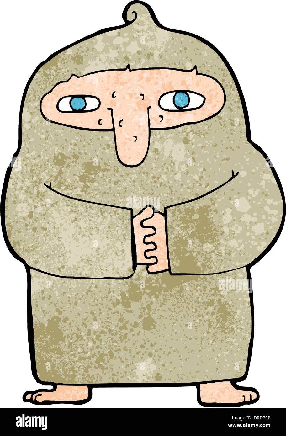 cartoon monk in robe Stock Vector Image & Art - Alamy
