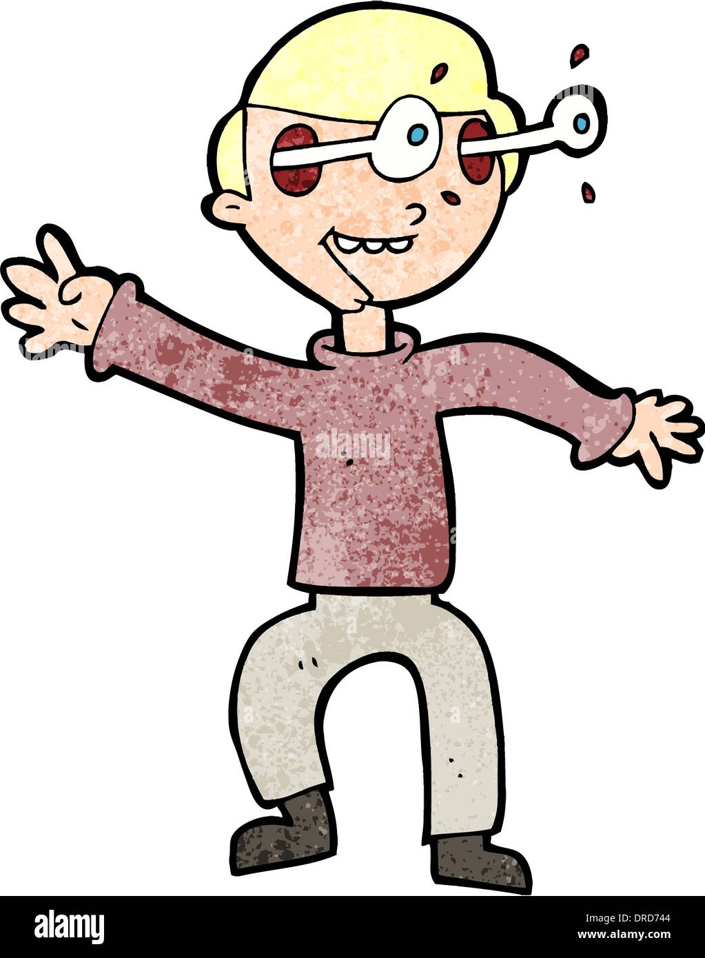 cartoon amazed boy Stock Vector Image & Art - Alamy