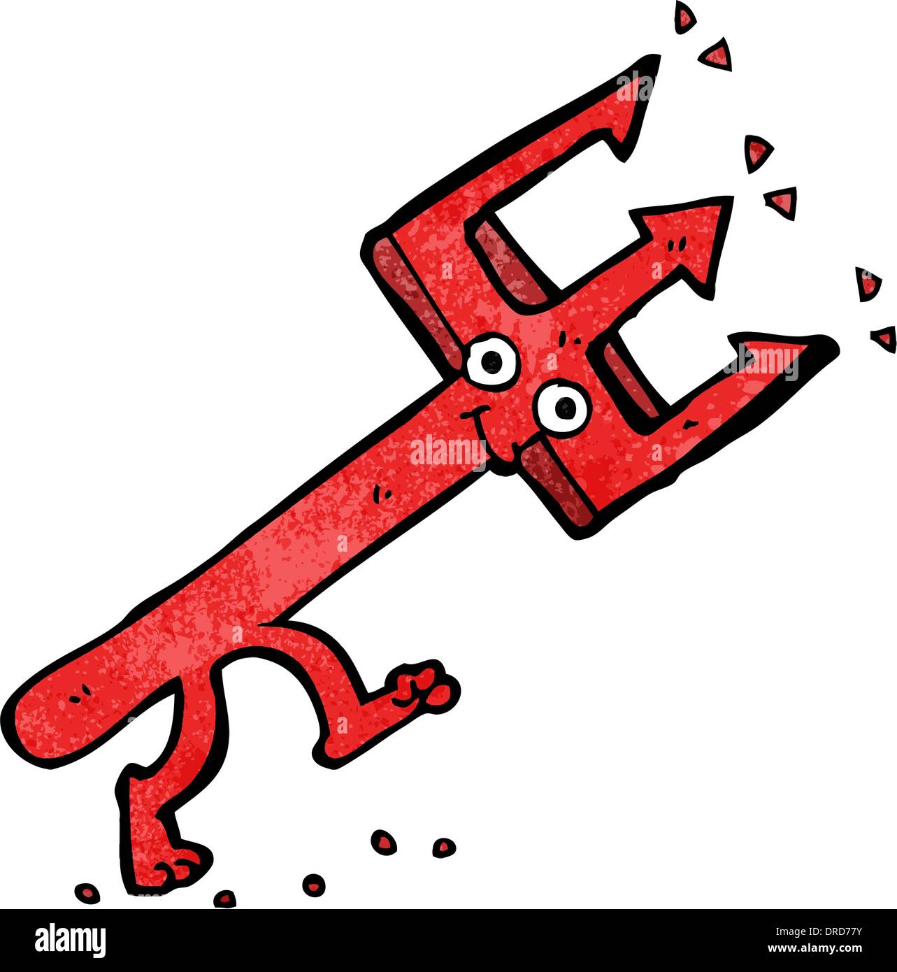 cartoon devil fork Stock Vector Image & Art - Alamy