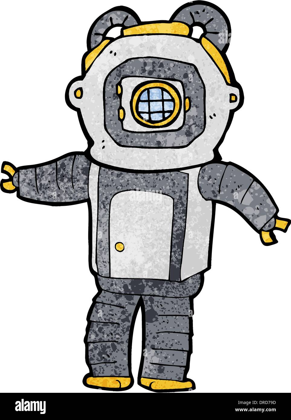 cartoon deep sea diver Stock Vector Image & Art - Alamy