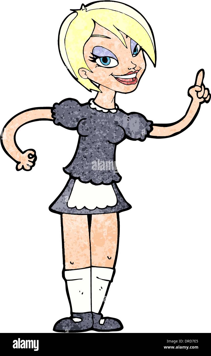 cartoon waitress taking order Stock Vector Image & Art - Alamy