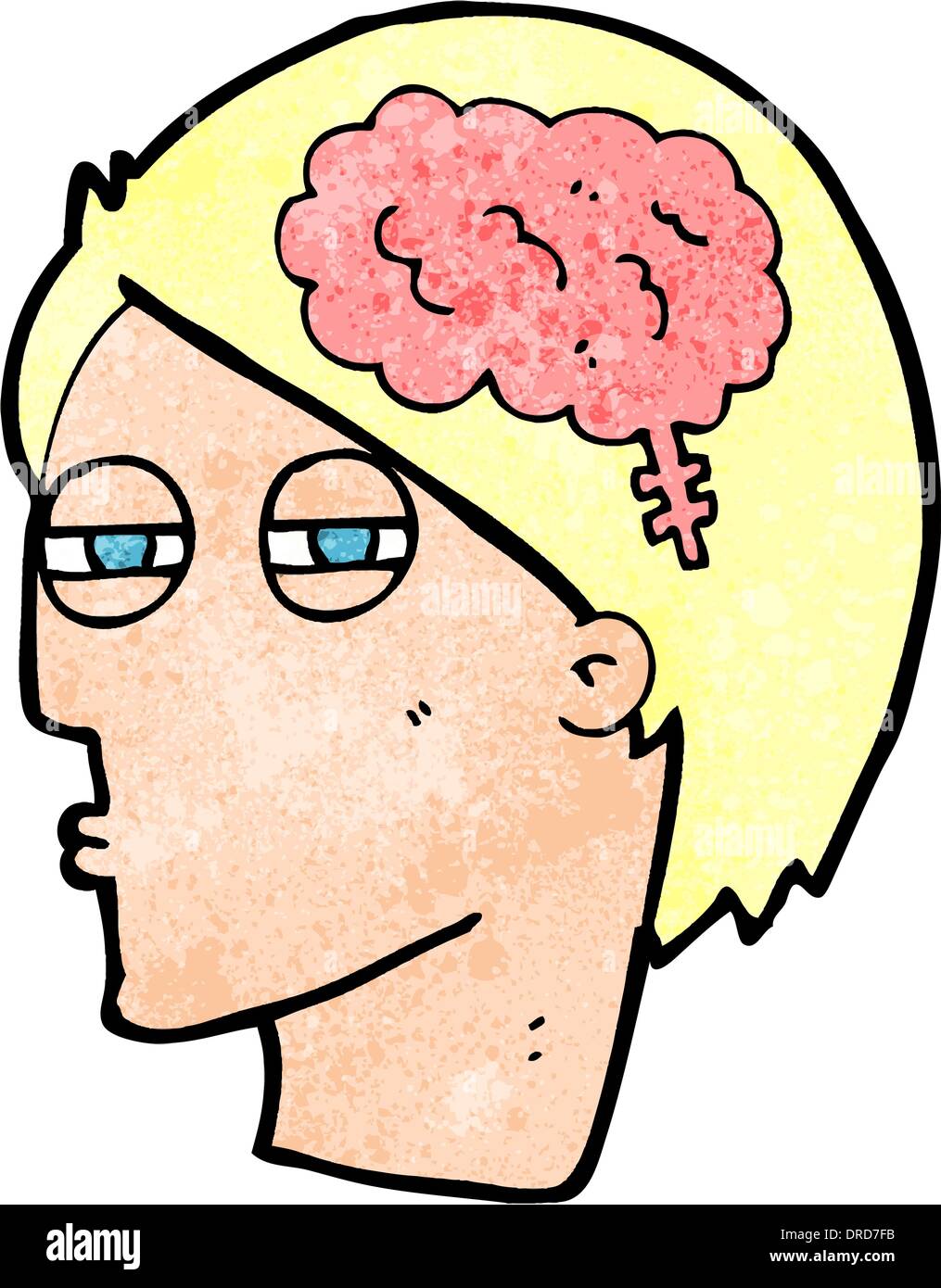 cartoon man thinking carefully Stock Vector Image & Art - Alamy