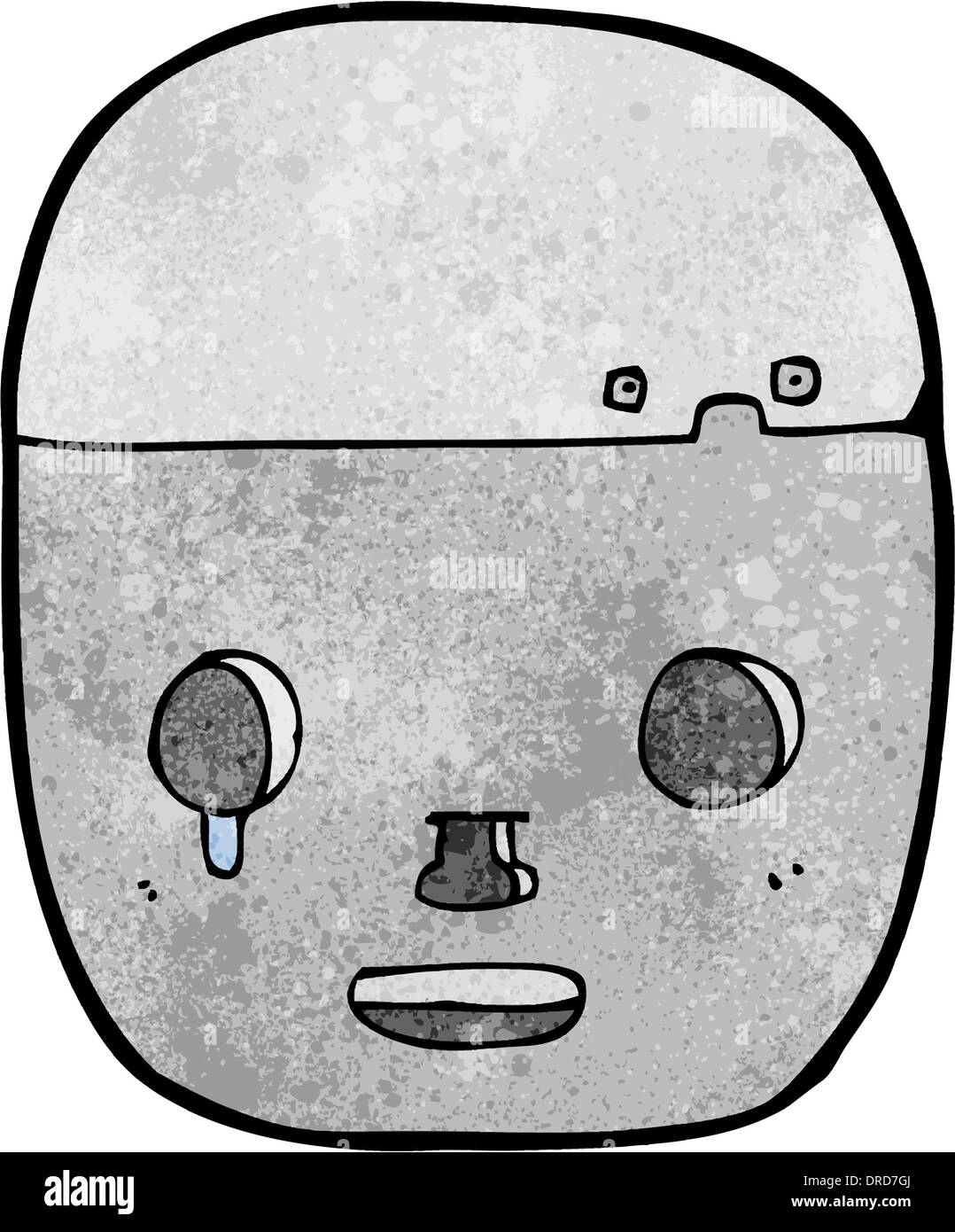 cartoon robot head Stock Vector Image & Art - Alamy