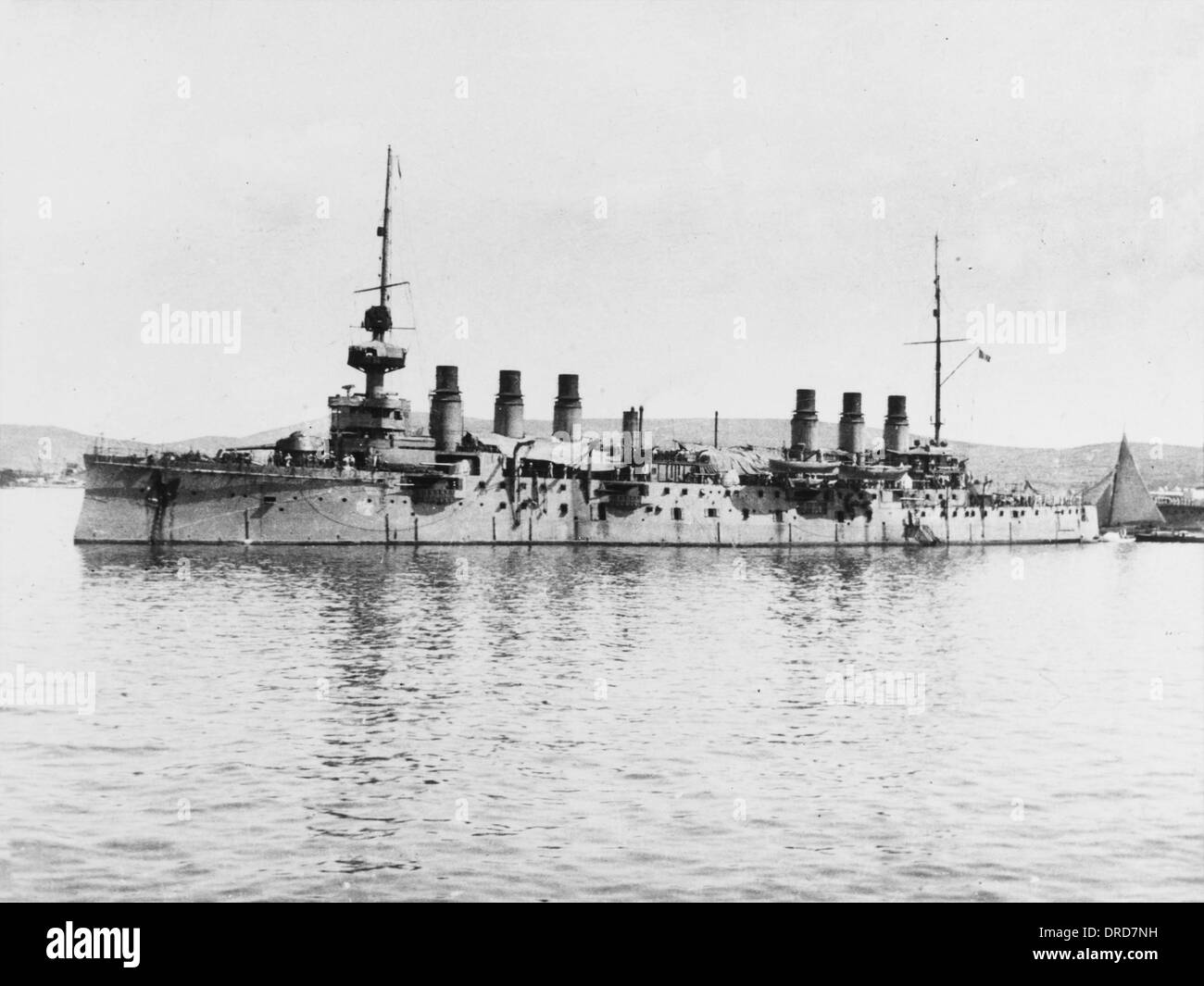 French Cruiser WWI Stock Photo - Alamy