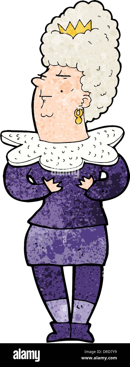 cartoon aristocratic woman Stock Vector Image & Art - Alamy