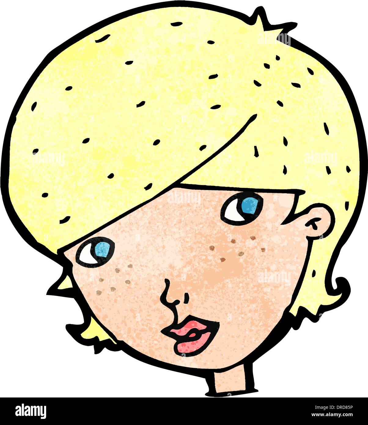 cartoon friendly woman Stock Vector Image & Art - Alamy