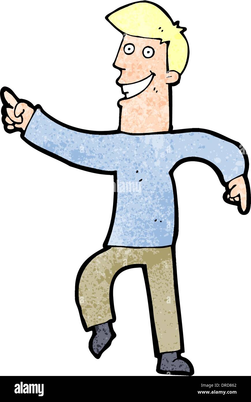 cartoon grinning man Stock Vector Image & Art - Alamy