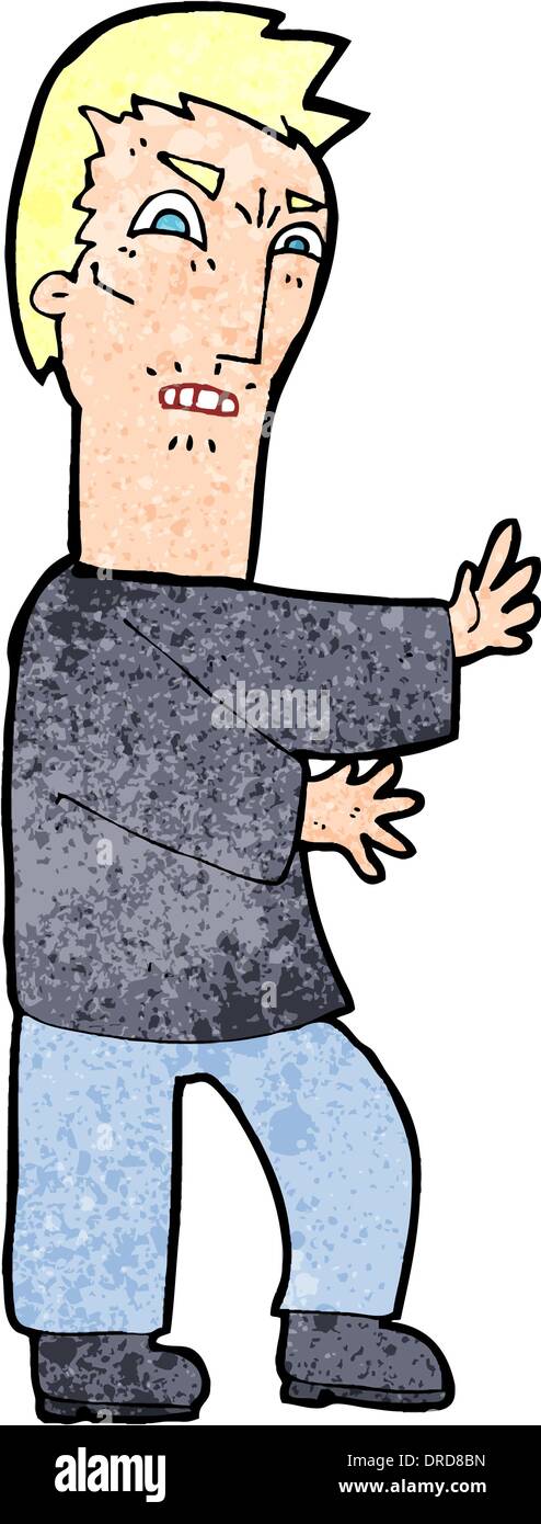 cartoon angry man Stock Vector Image & Art - Alamy