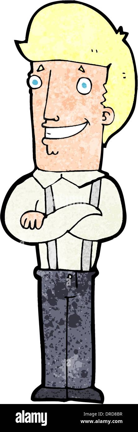 cartoon proud man Stock Vector Image & Art - Alamy