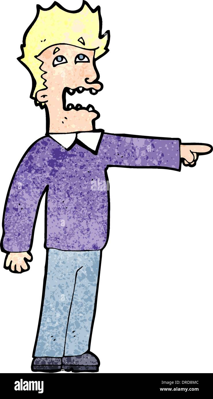 Man Accusing Cartoon High Resolution Stock Photography and Images - Alamy
