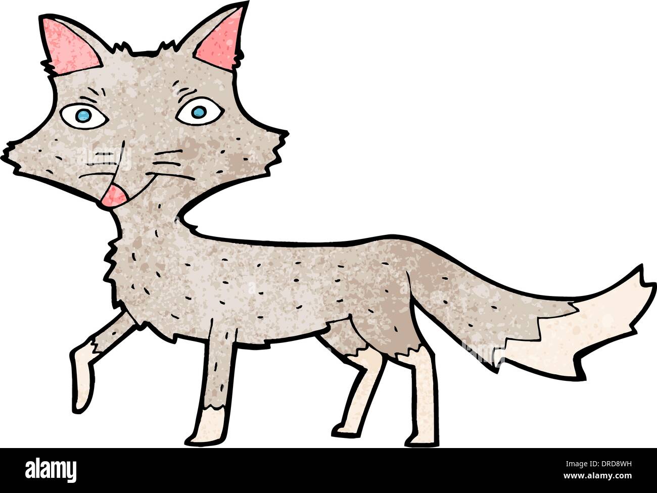 cartoon little wolf Stock Vector Image & Art - Alamy