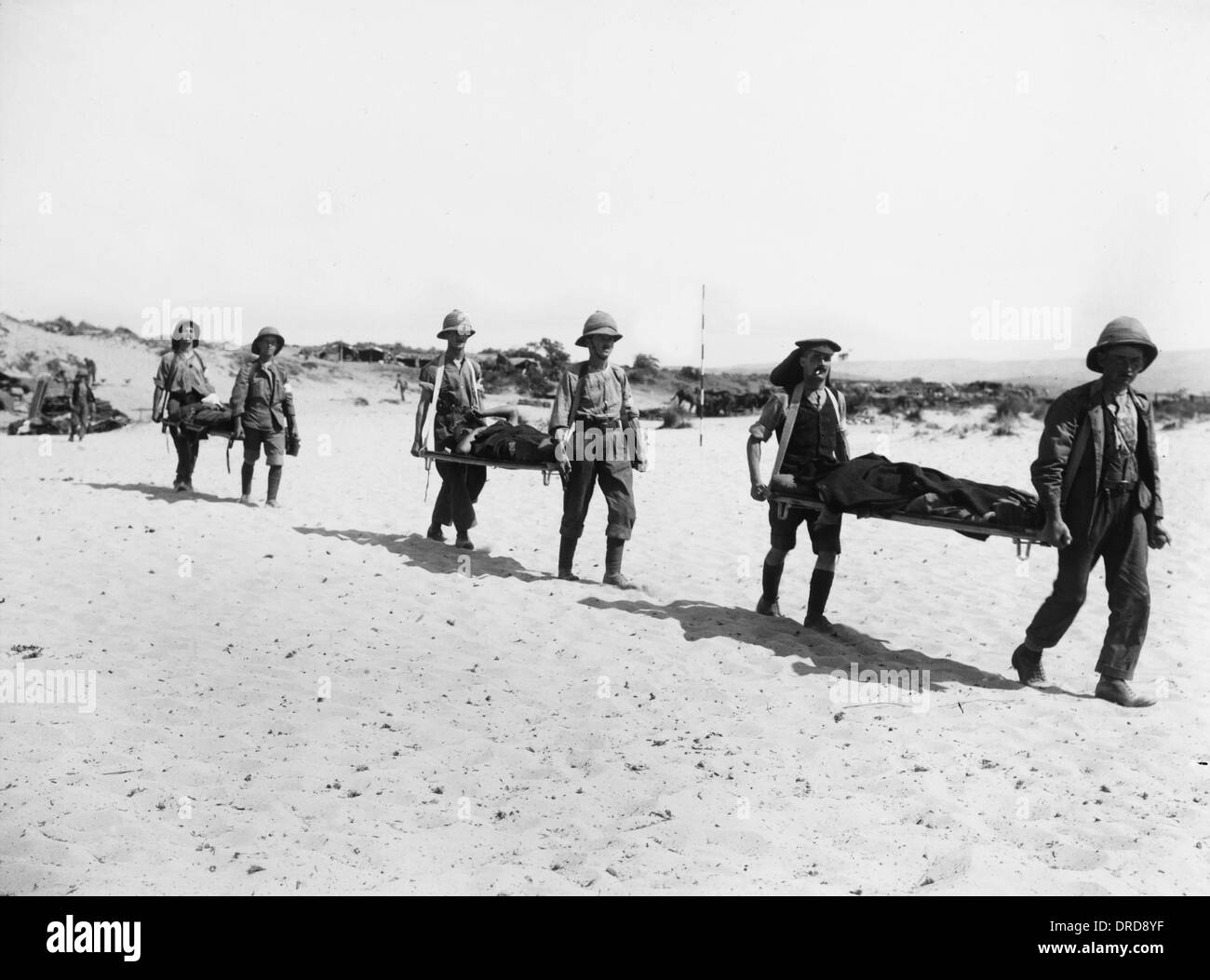 Carrying the wounded hi-res stock photography and images - Alamy