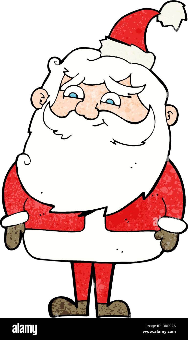cartoon santa claus Stock Vector Image & Art - Alamy