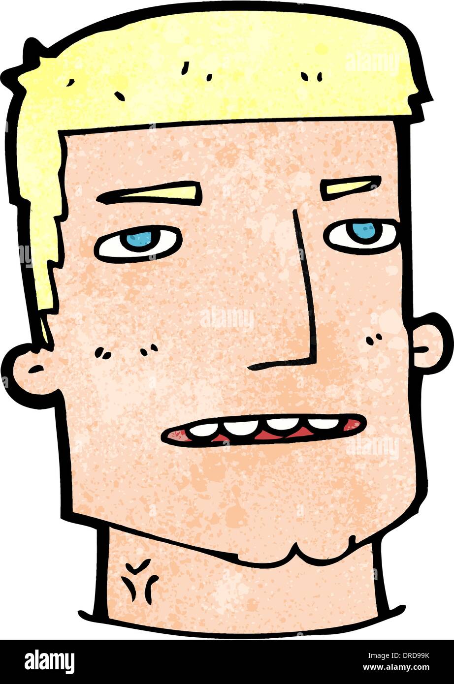 cartoon male head Stock Vector Image & Art - Alamy