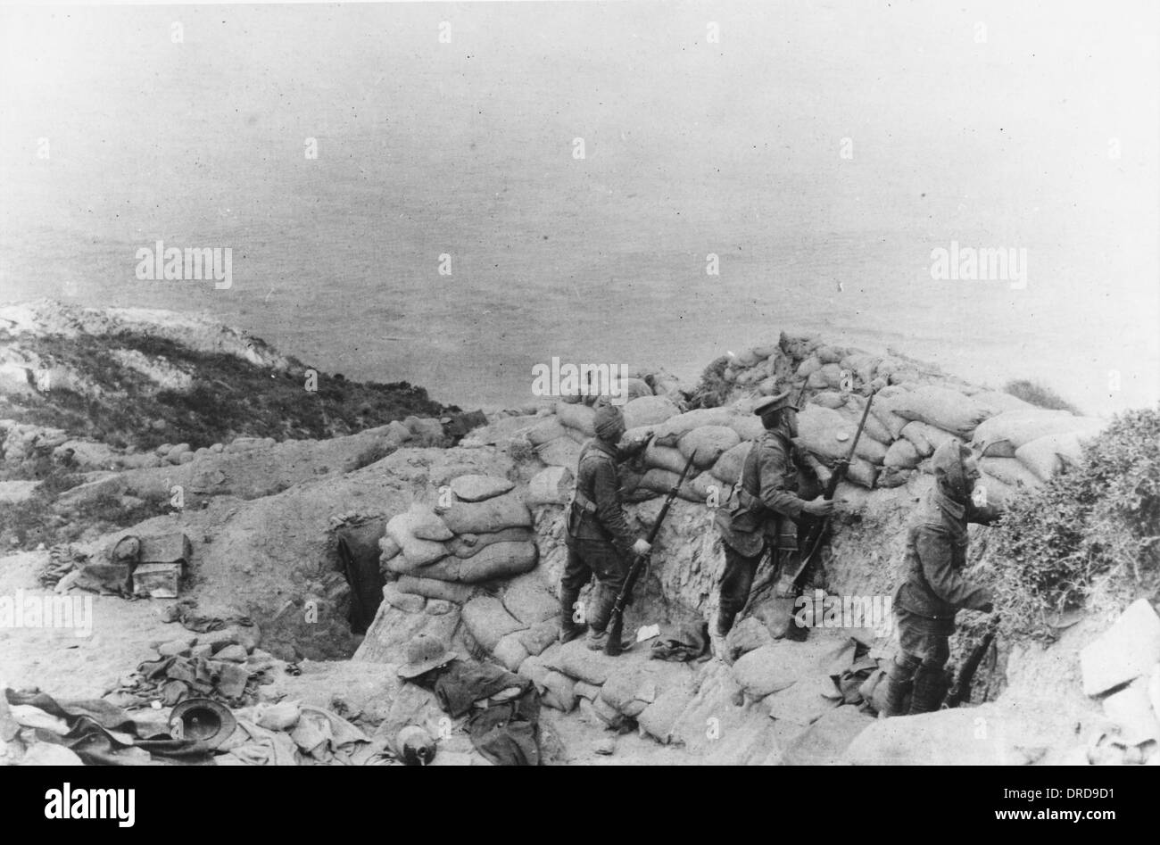 Gallipoli soldiers WWI Stock Photo - Alamy