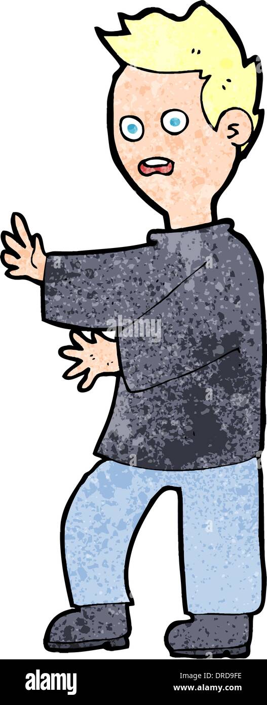 cartoon shocked man Stock Vector Image & Art - Alamy