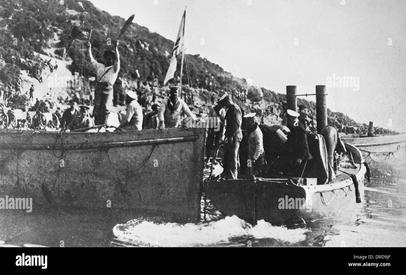 Gallipoli landing WWI Stock Photo - Alamy