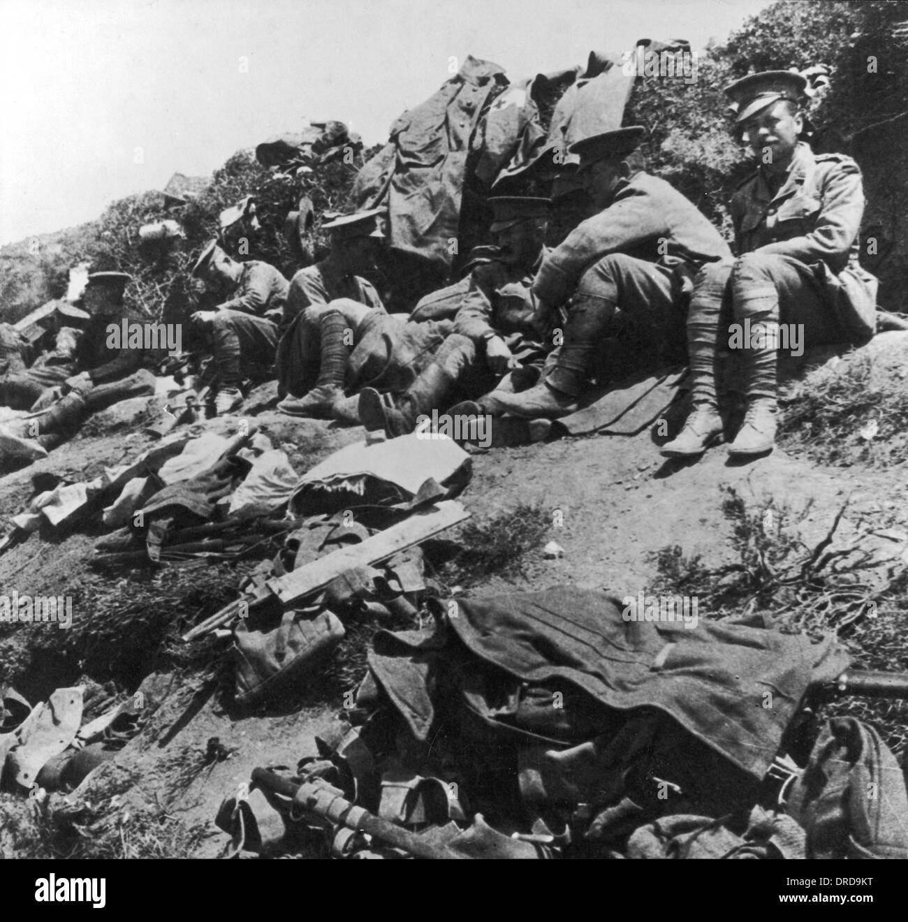 Allied troops WWI Stock Photo - Alamy