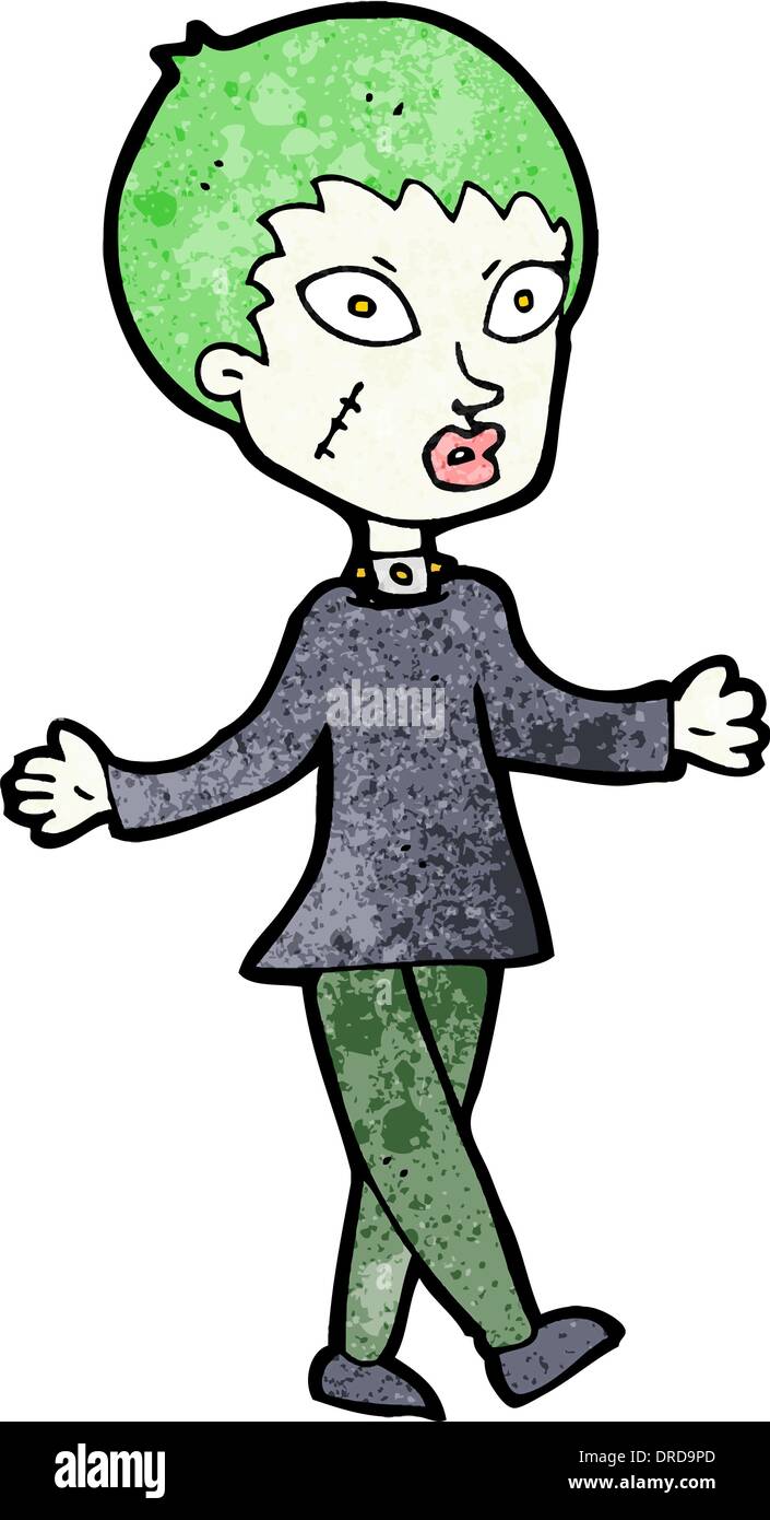 cartoon halloween zombie woman Stock Vector Image & Art - Alamy