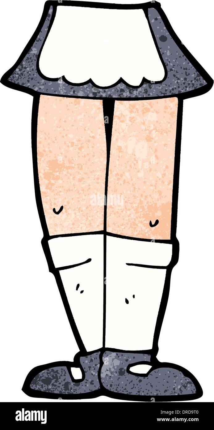 cartoon female legs Stock Vector Image & Art - Alamy