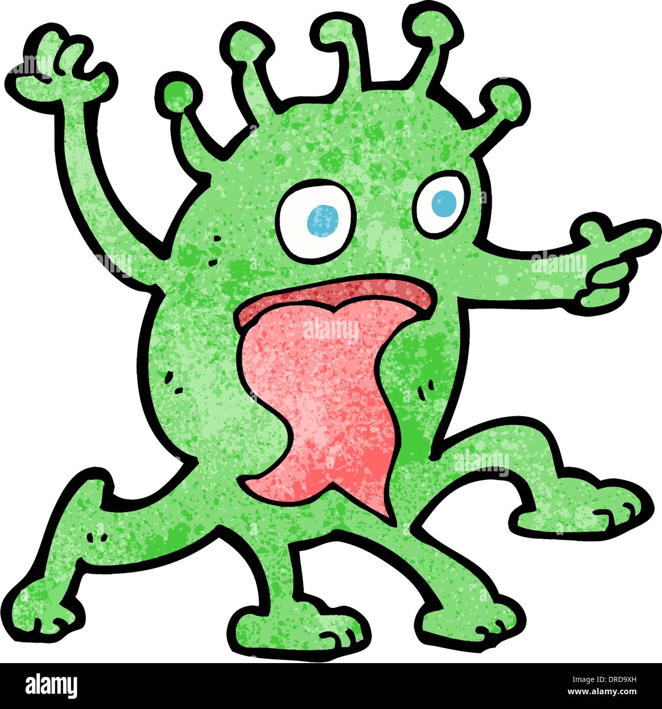 cartoon weird little alien Stock Vector Image & Art - Alamy
