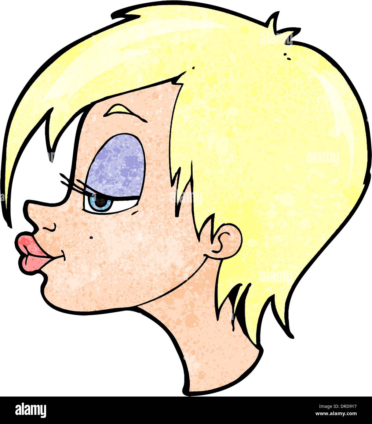 cartoon pretty woman Stock Vector Image & Art - Alamy