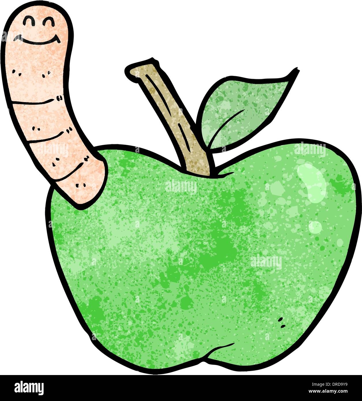 Apple Worm Clipart