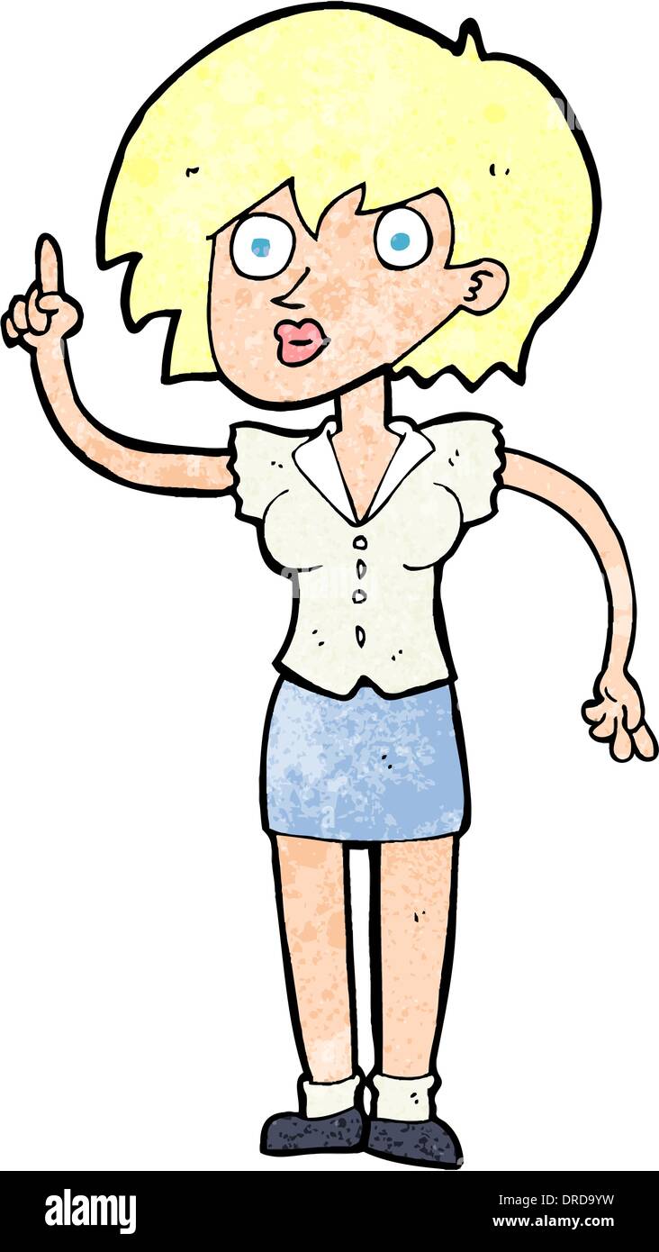 cartoon woman with question Stock Vector Image & Art - Alamy