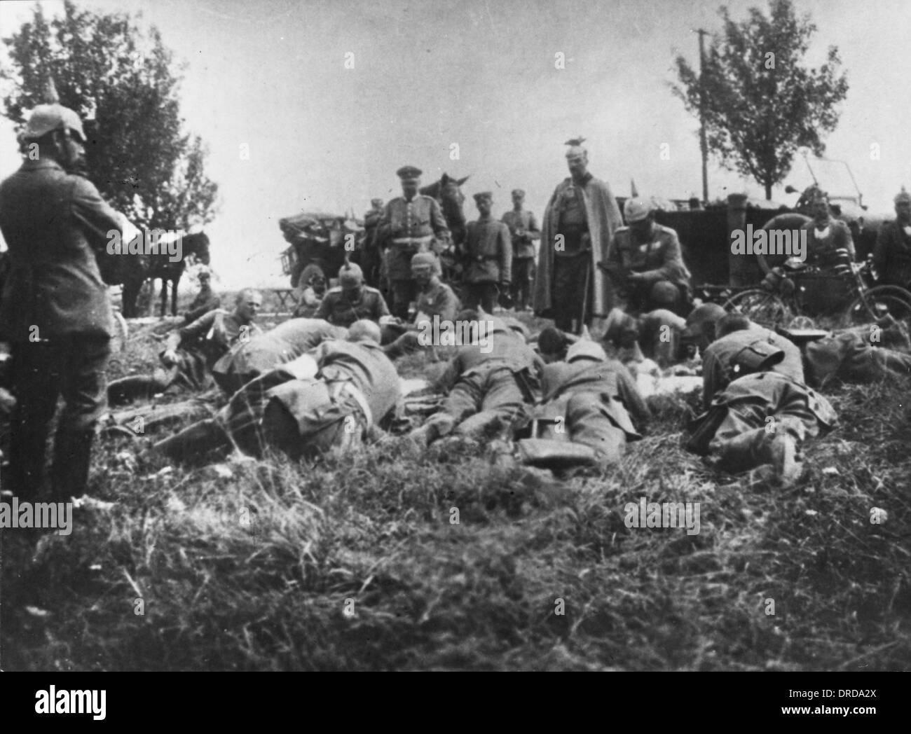 German soldiers WWI Stock Photo - Alamy