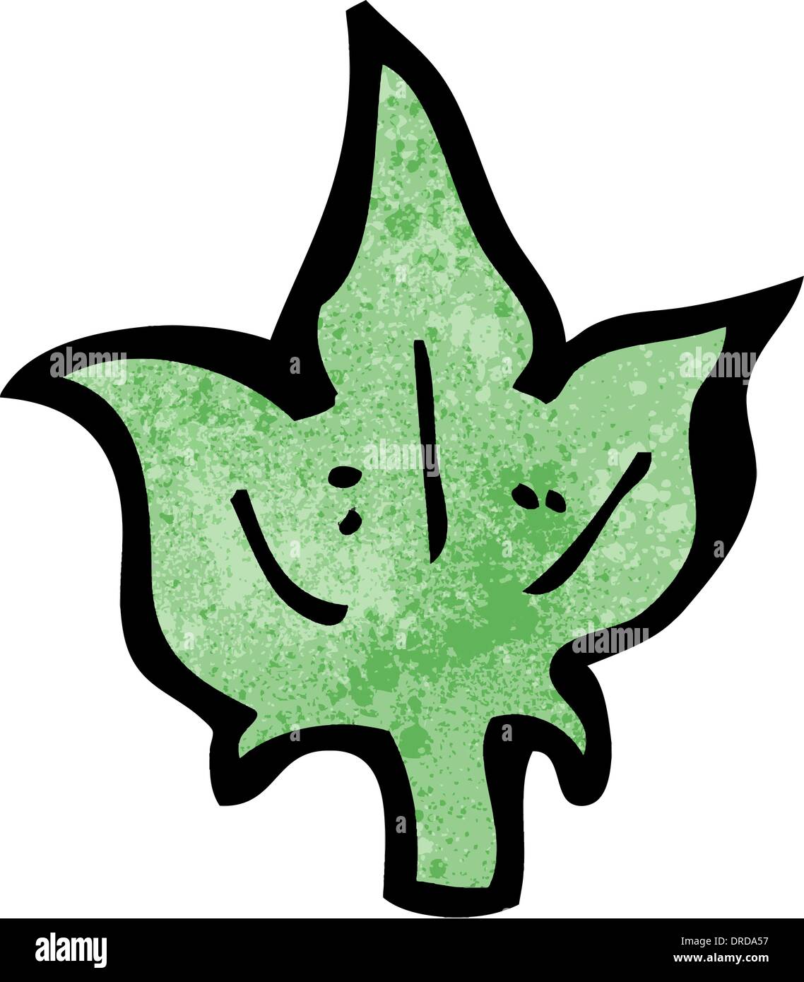 cartoon leaf symbol Stock Vector Image & Art - Alamy