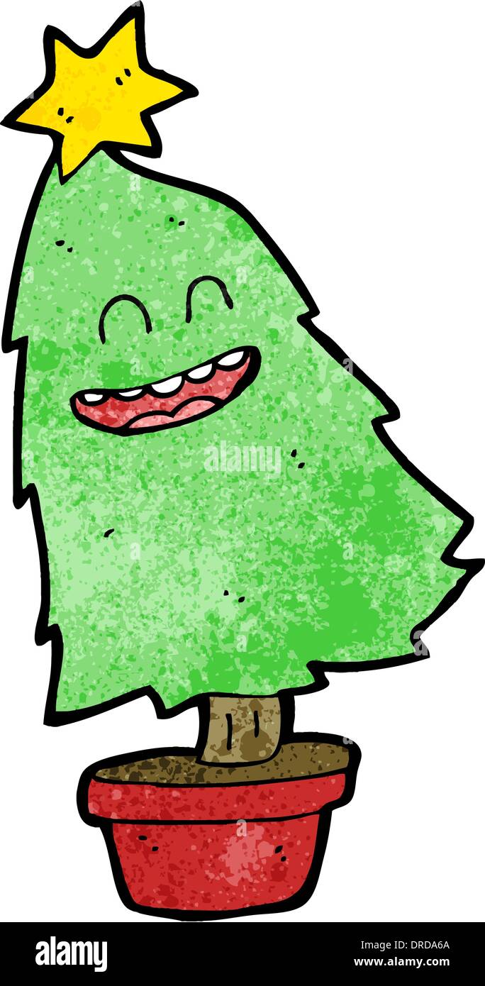 cartoon dancing christmas tree Stock Vector Image & Art - Alamy