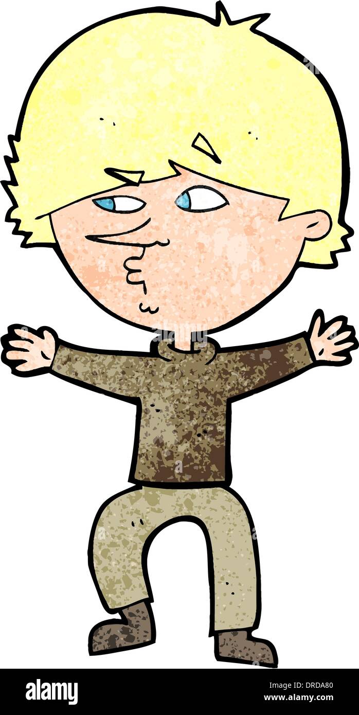 cartoon suspicious man Stock Vector Image & Art - Alamy