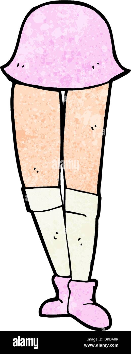 cartoon female legs Stock Vector Image & Art - Alamy