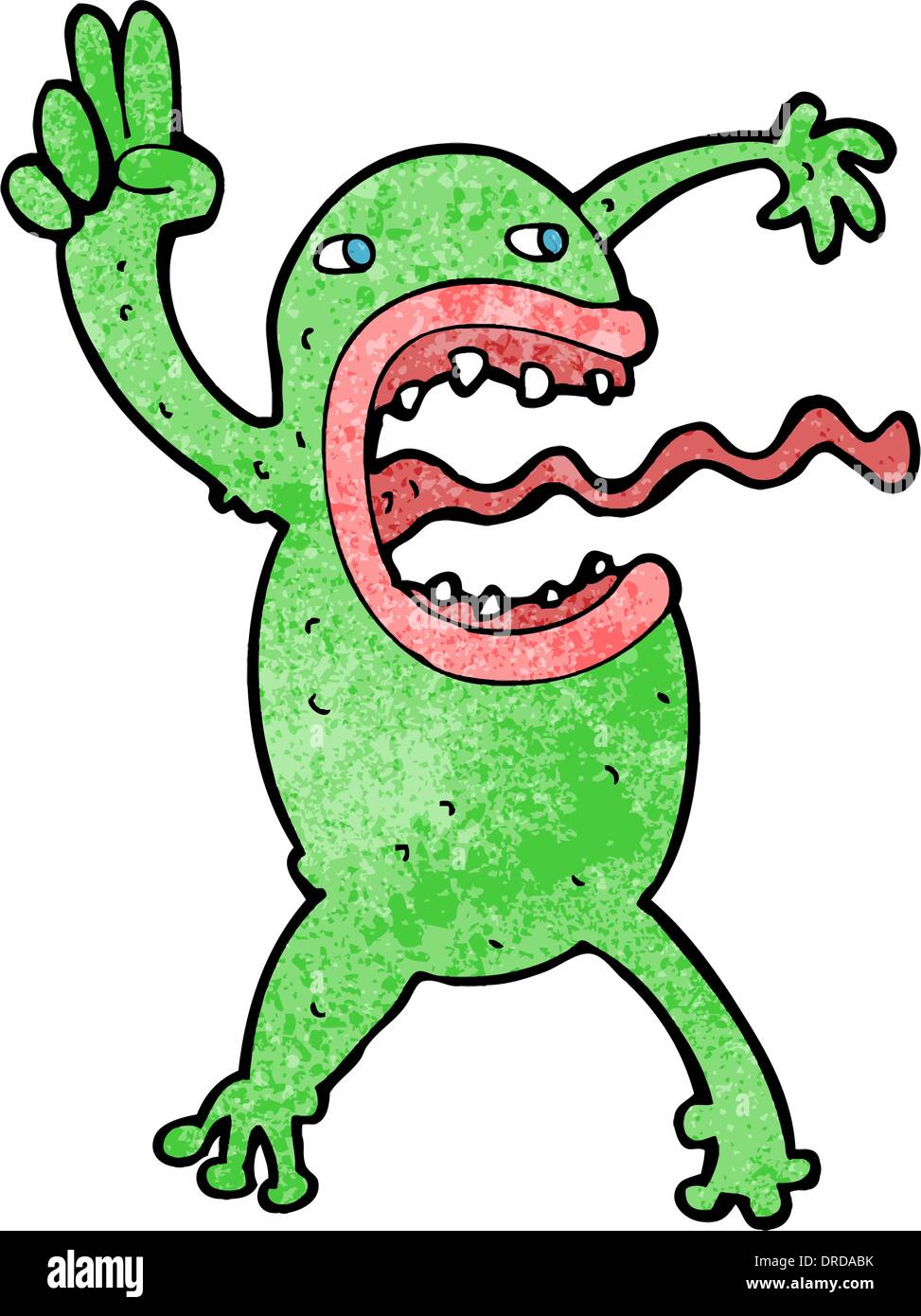 cartoon crazy frog Stock Vector Image & Art - Alamy