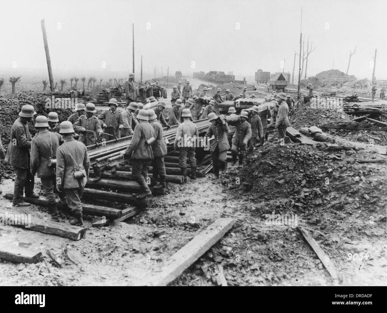 Ypres Salient WWI Stock Photo - Alamy