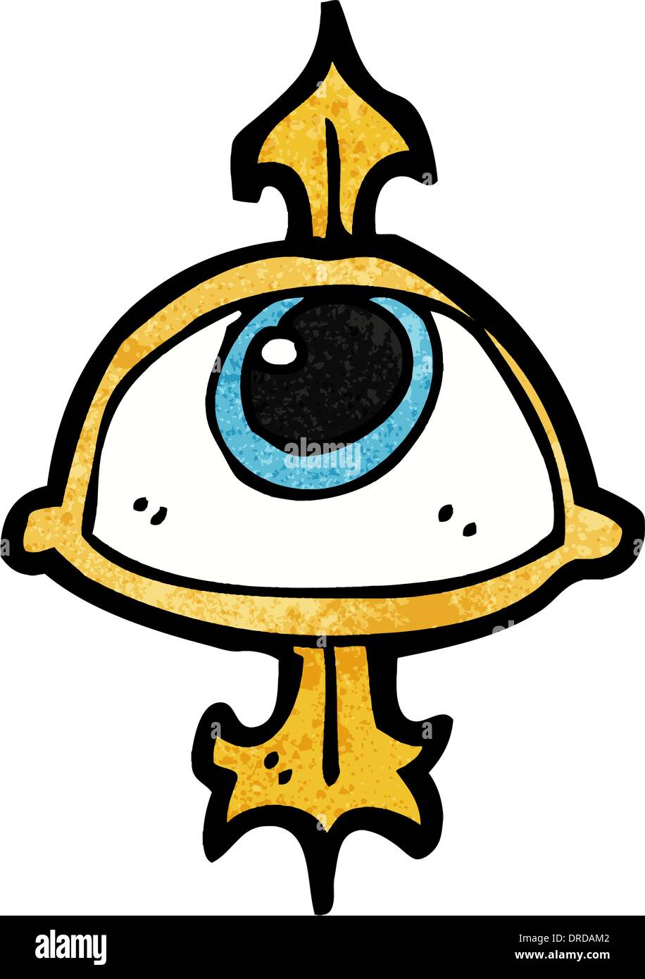cartoon eye symbol Stock Vector Image & Art - Alamy