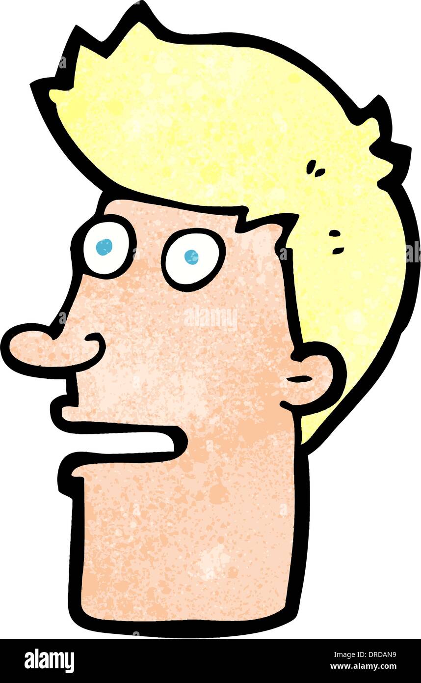 cartoon shocked male face Stock Vector Image & Art - Alamy