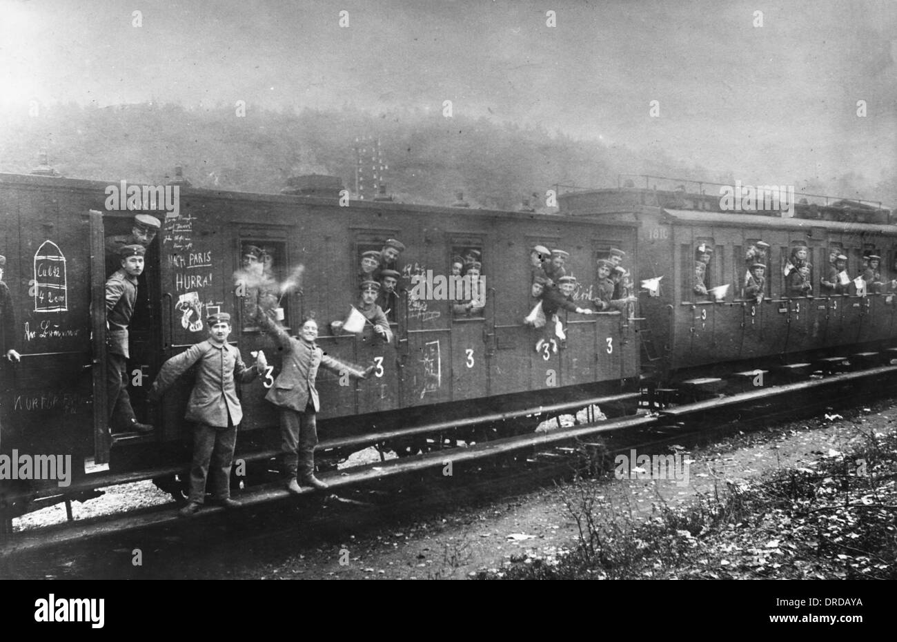 German train wwi hi-res stock photography and images - Alamy
