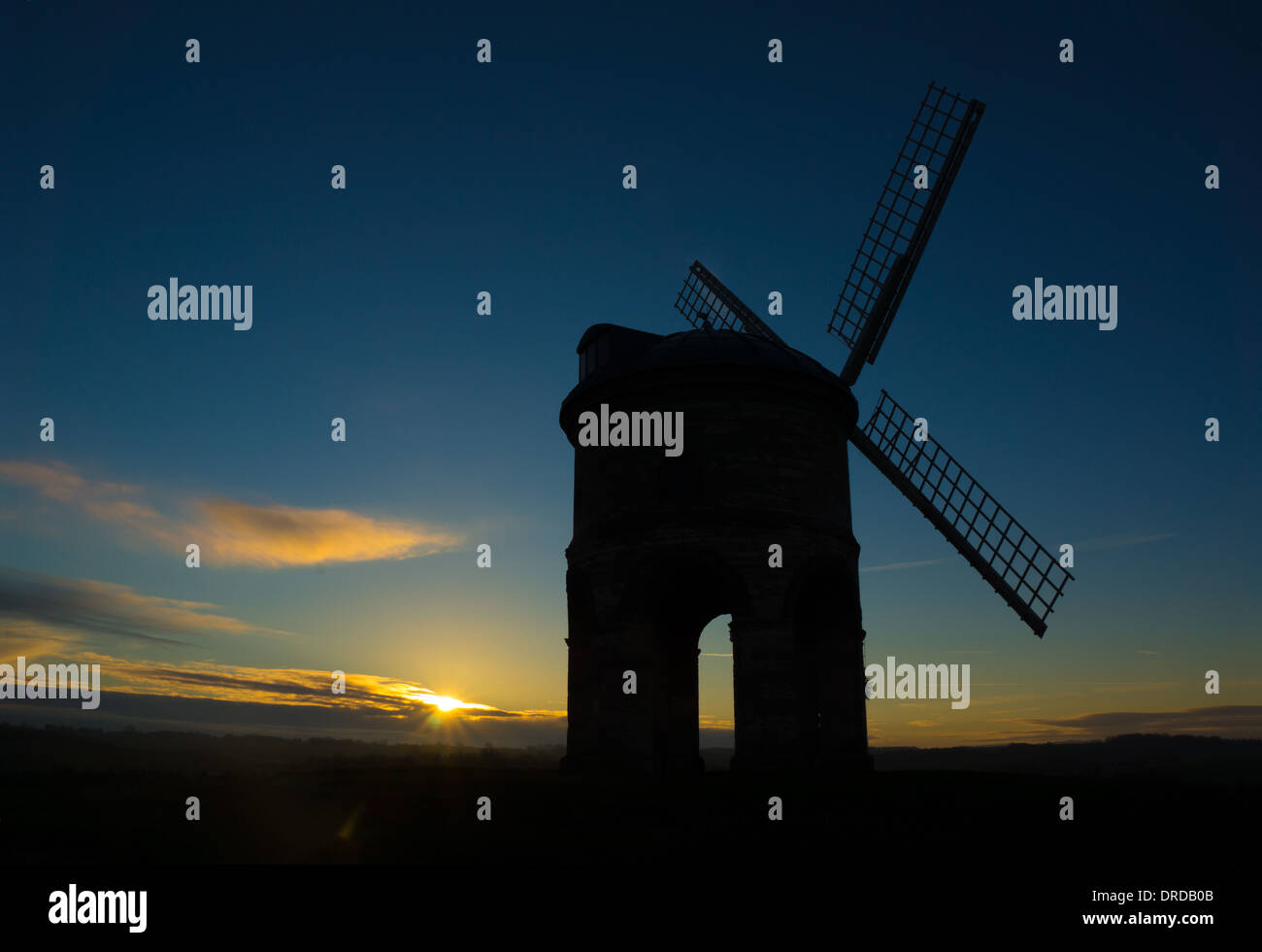 windmill at sunrise Stock Photo - Alamy
